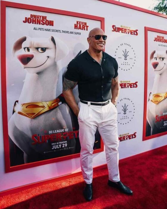 Dwayne Johnson measurements, bio, height, weight, and shoe size