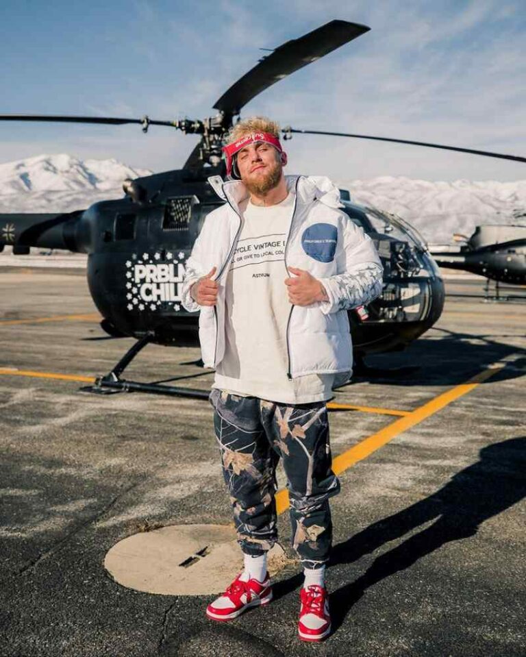 Jake Paul measurements, bio, height, weight, and shoe size